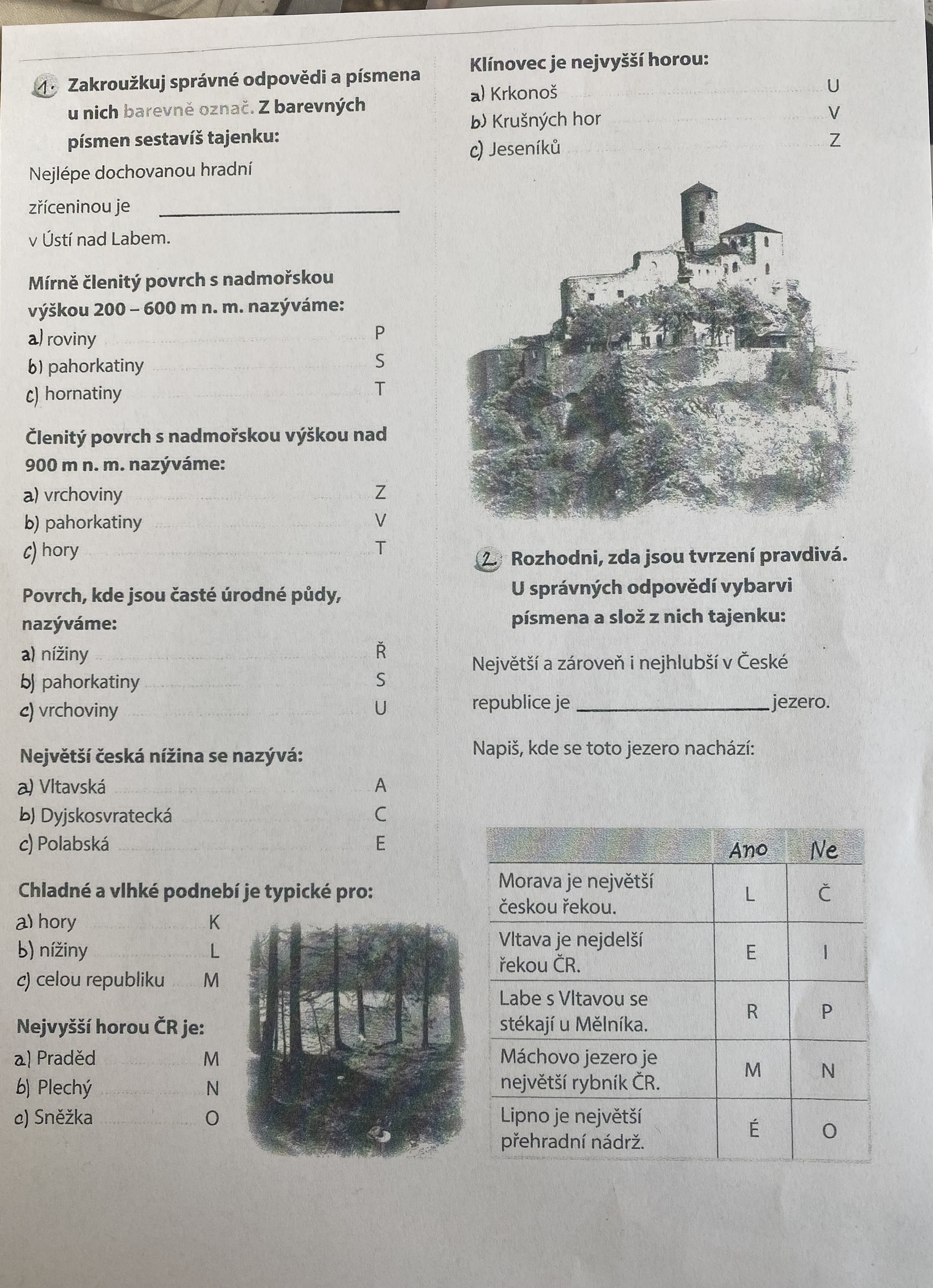 Domácí úkoly :: Medvidci-5zs